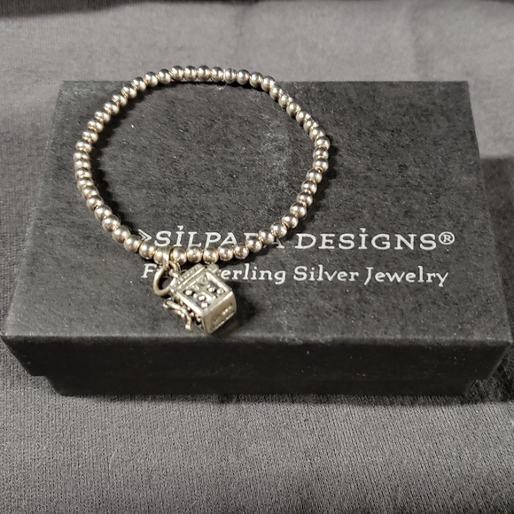 Silpada | Accessories | Silpada Sterling Silver Childs Stretch Beaded ...